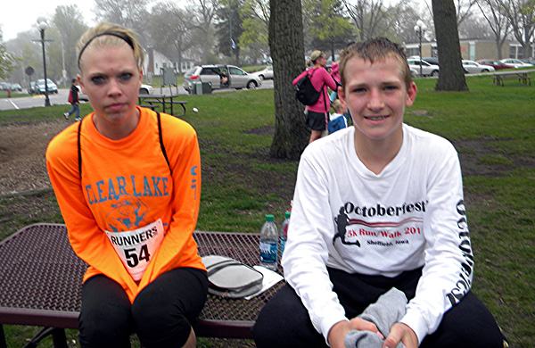 Brother and Sister Run for Earth Day - NorthIowaToday.com