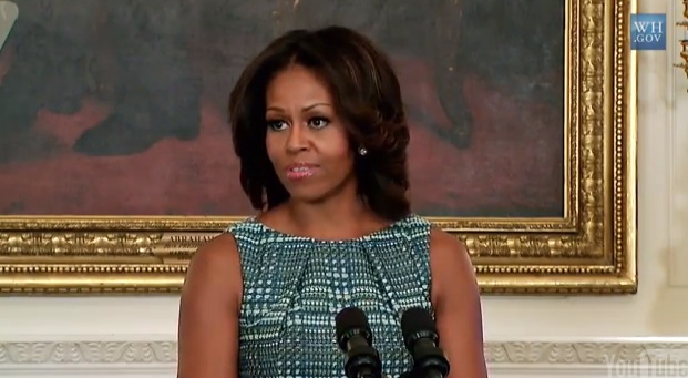 Michelle Obama on food marketing: "Kids are like little sponges ...