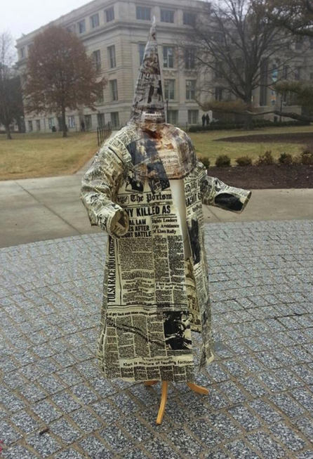 Offensive art on display at old capitol on Univeristy of Iowa campus ...