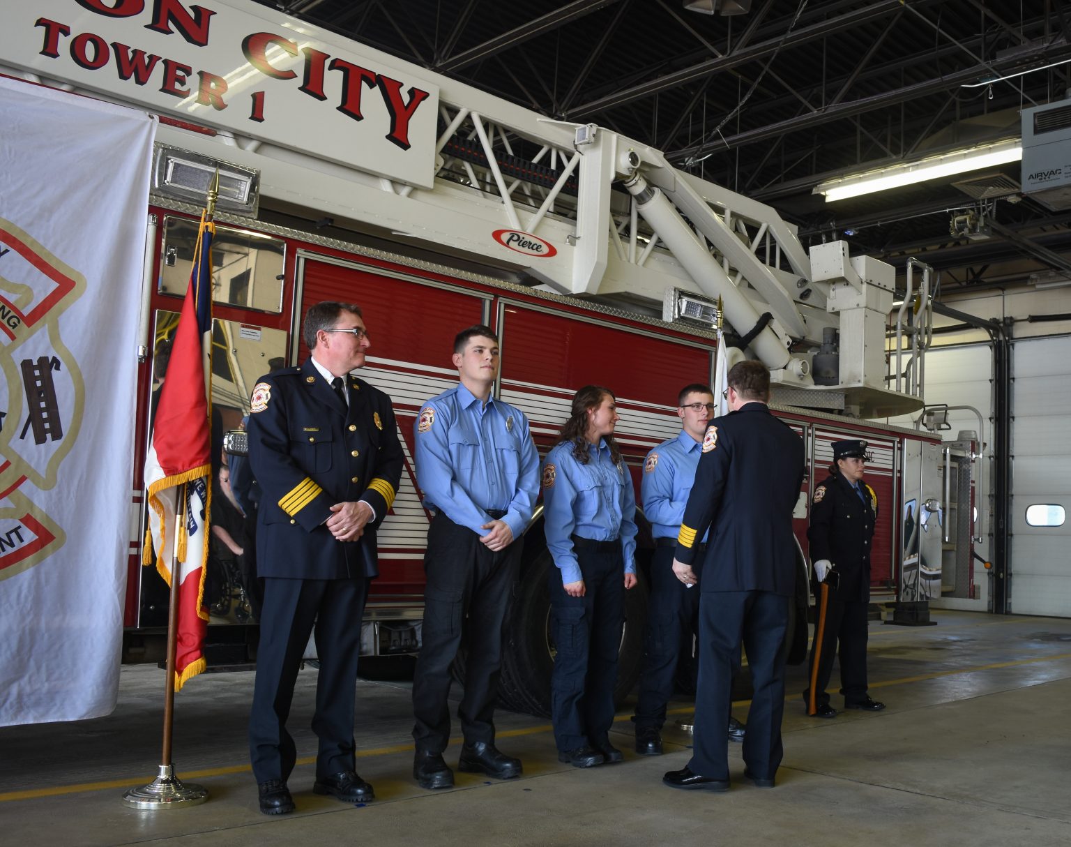Three new firefighters sworn in for Mason City Fire Department ...
