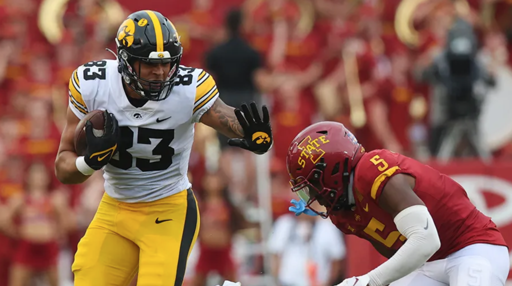 College Football: Iowa loses tight end Erick All for season ...