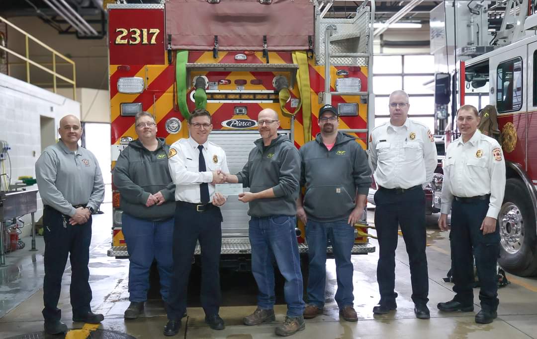 Manufacturing plant donates to Mason City Fire Department after recent ...