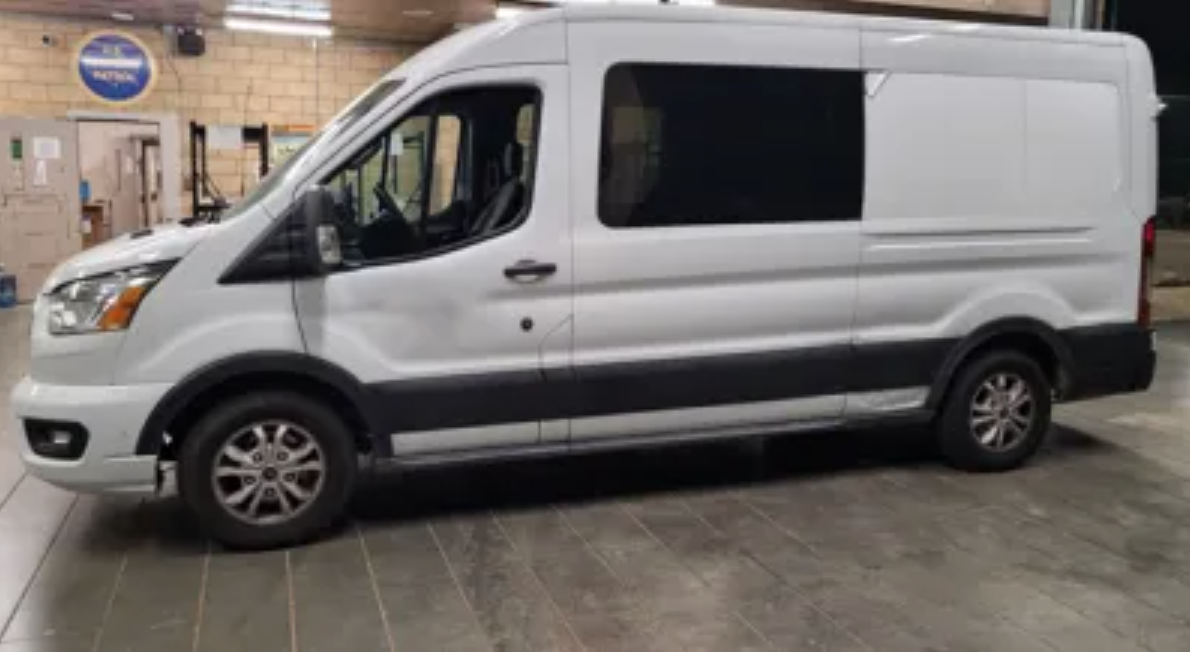 U.S. Border Patrol agents intercept cloned delivery service van packed ...