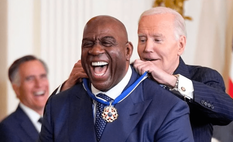 President Joe Biden awards 19 Medals of Freedom: Hillary, Bono, Magic ...