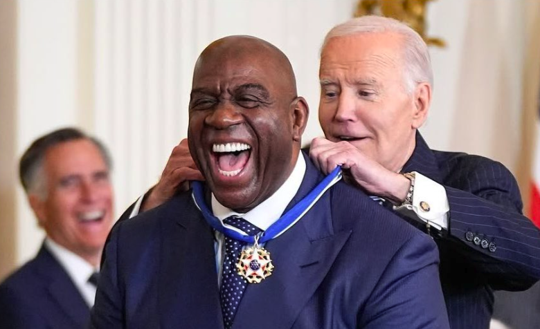 President Joe Biden awards 19 Medals of Freedom: Hillary, Bono, Magic ...