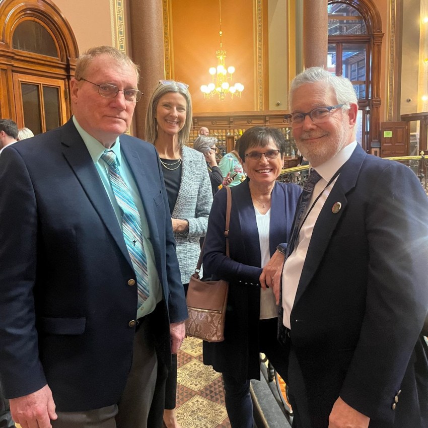 Iowa Senator Doug Campbell says it was "common sense" to remove "gender ...