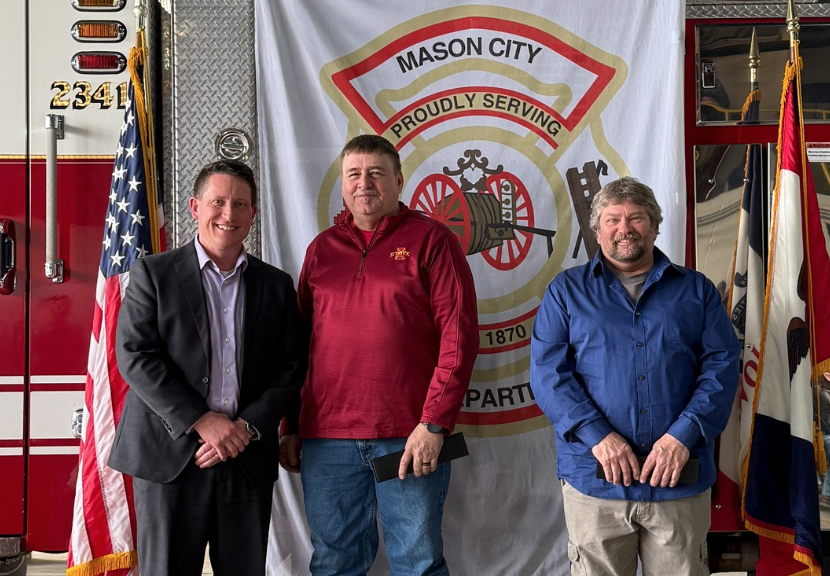 Mason City firefighters honored at retirement ceremony - NorthIowaToday.com