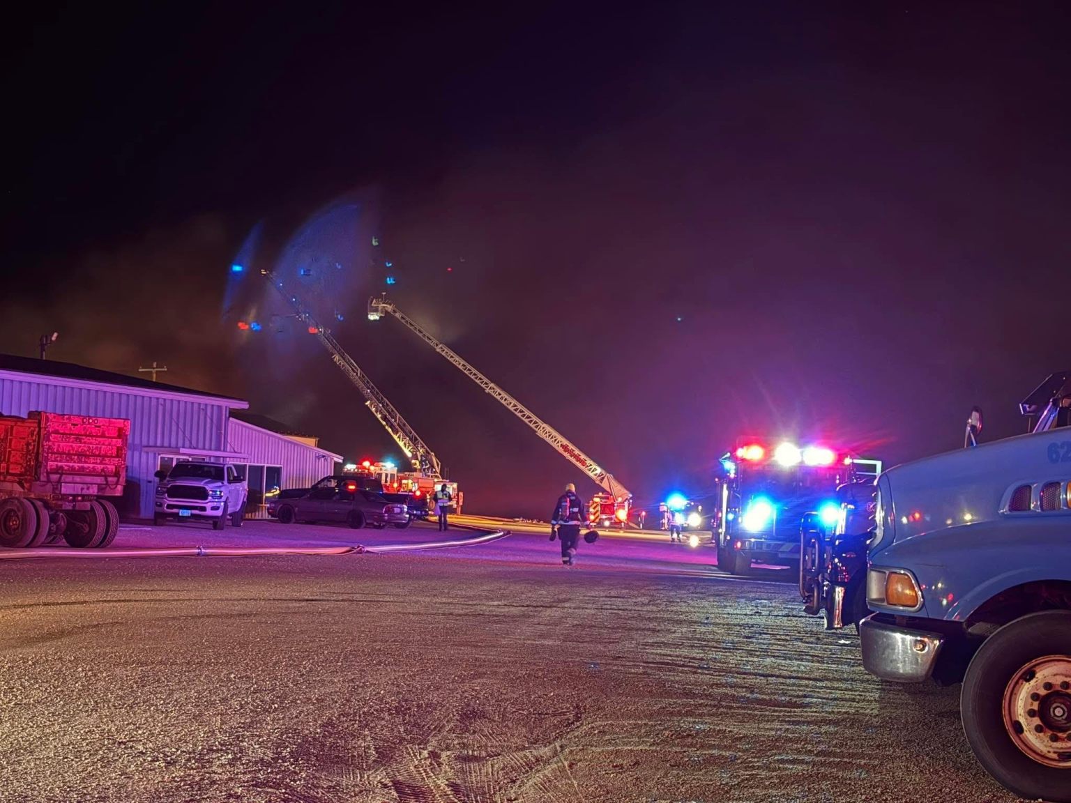 Rural Charles City business fire causes evacuations - NorthIowaToday.com