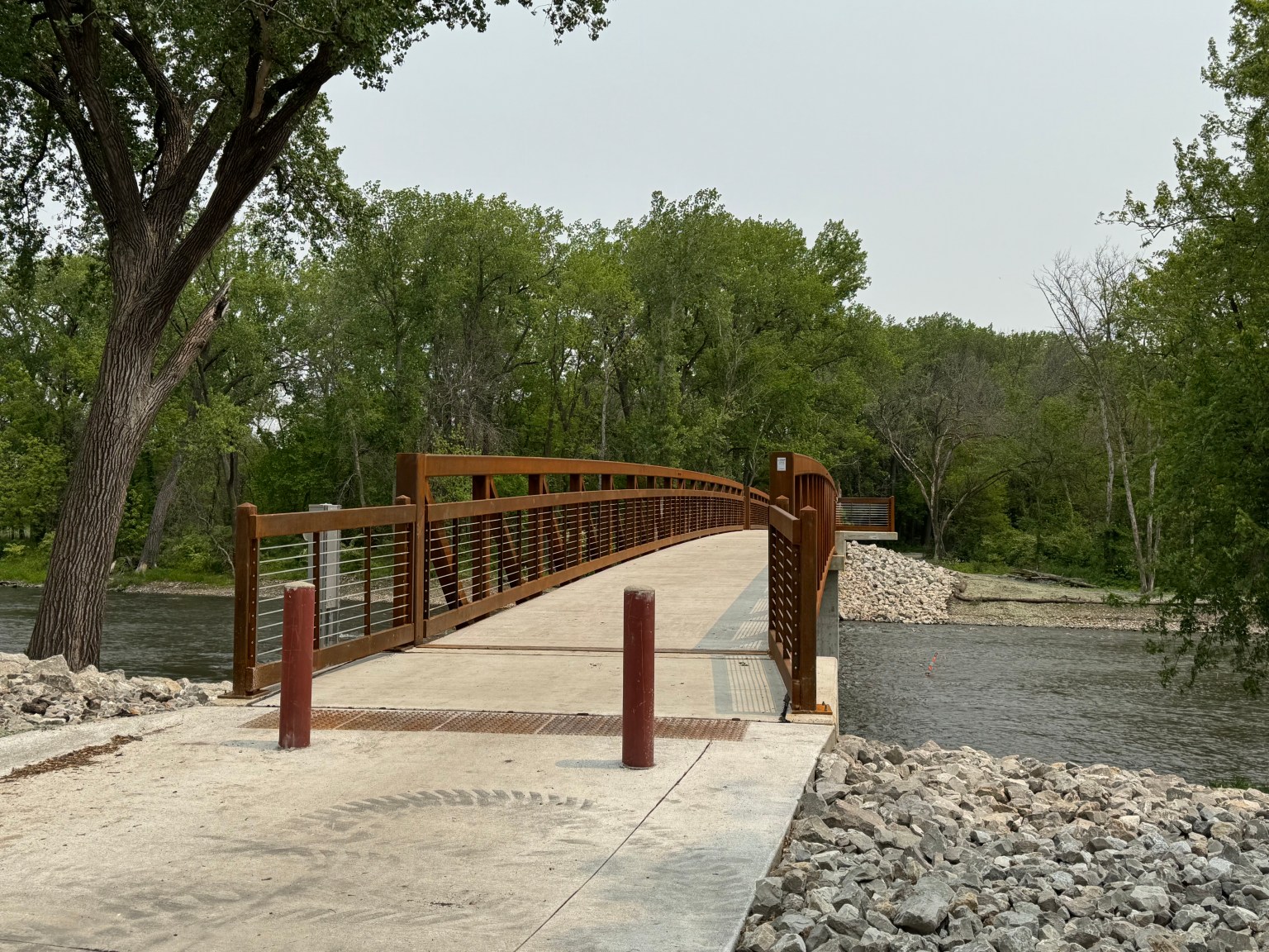 Mason City welcomes new trail and bridge in Murphy Park ...