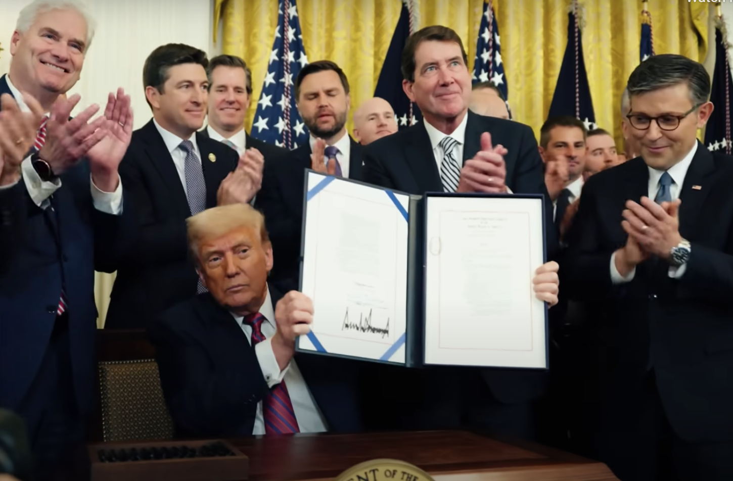 President Trump signs Genius Act into law, creating rules for ...