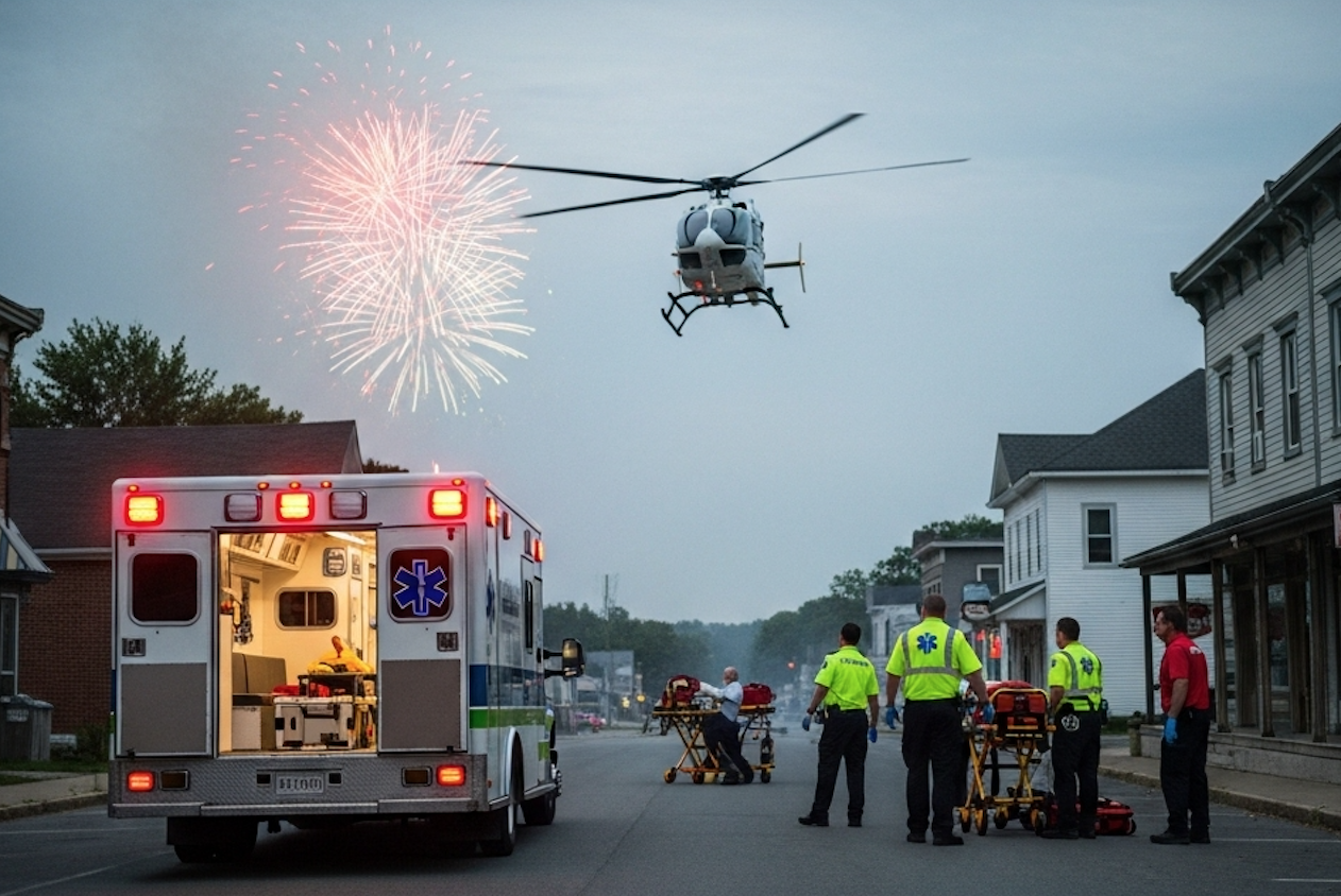 Launcher tube explosion claims man's life in remote Northern Iowa town ...