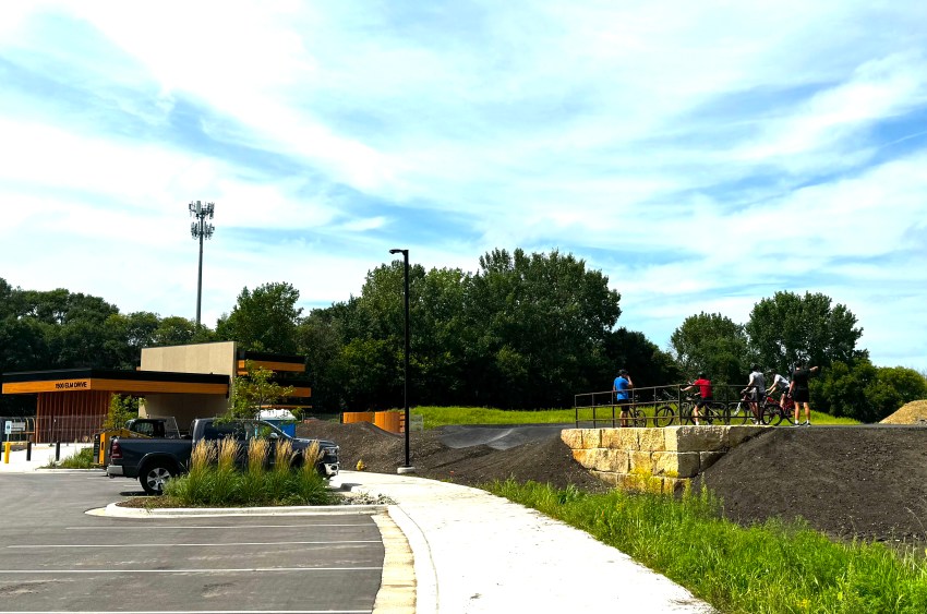Mason City dedicates Prairie Rock Trails Bike Park, a first in Iowa ...