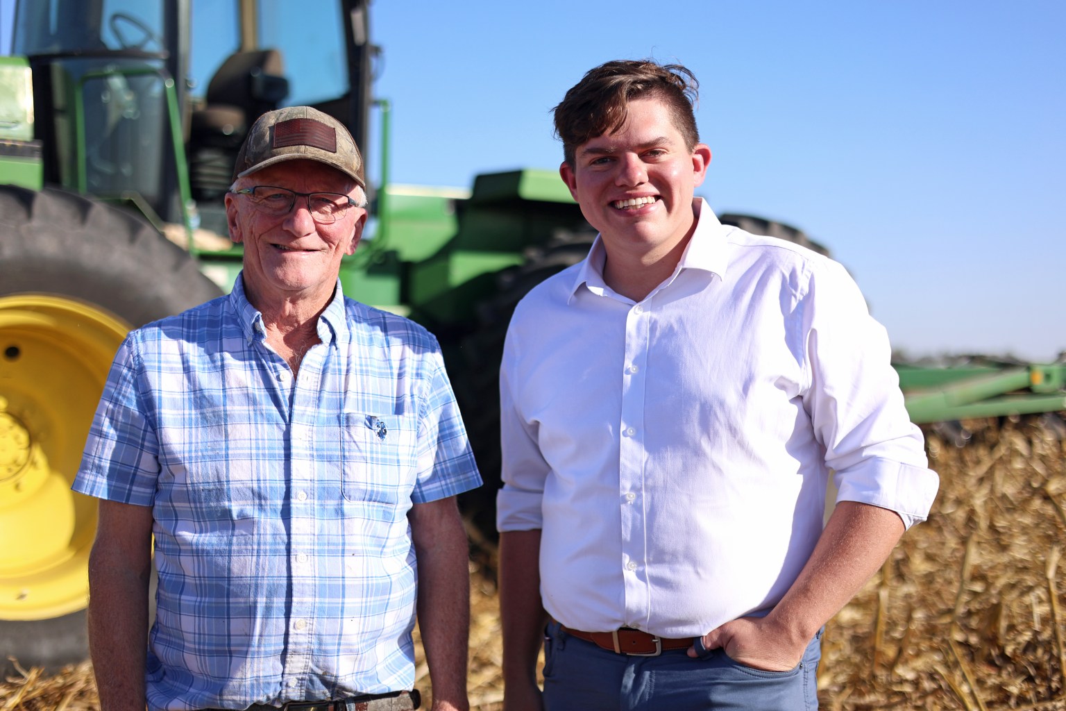 Iowa candidate for Congress Christian Schlaefer and pastor deliver ...