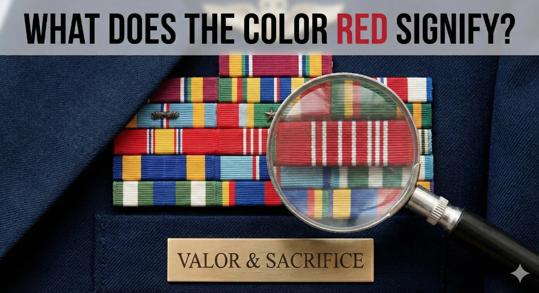 What Does the Color Red Signify in Military Ribbons? - NorthIowaToday.com